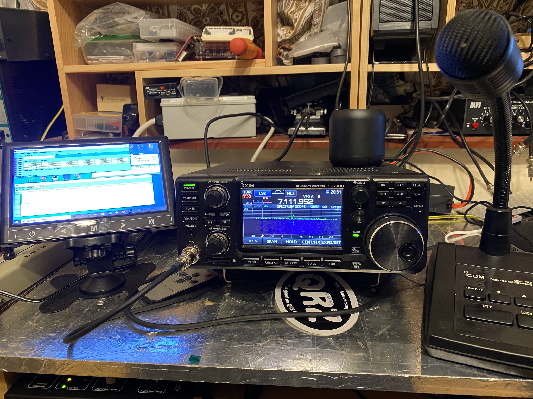 ICOM 7300 & SM-50 | 2E0FWE Site